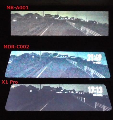 前後200万画素 純正ミラー交換式スマートミラー型ドラレコ MAXWIN「MDR-C005A」「MDR-C005B」のレビュー、評価！