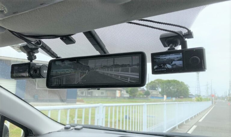 実機レビュー「GoSafe 490G」の評価 パパゴ3カメラドラレコ
