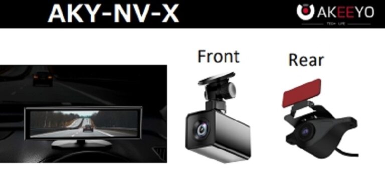 実機レビュー AKEEYO「AKY-NV-X」前後セパレートカメラのナイトビジョンシステムの評価