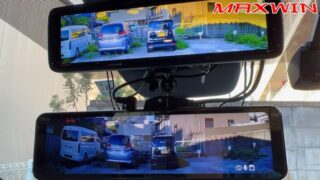 実機レビュー 「MAXWIN MDR-C013B 」の評価 拡大縮小が出来る後方特化型デジタルスマートミラー