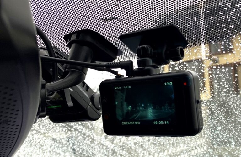 実機レビュー「ZDR055」の評価 コムテックから2023年向け2カメラドライブレコーダー