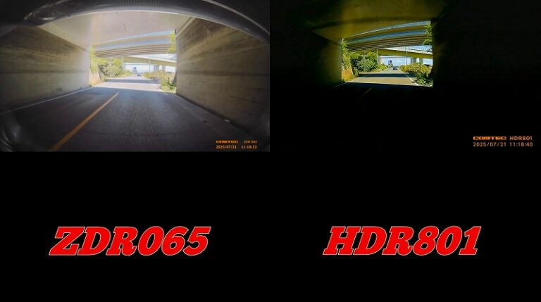 「ZDR065」の実機レビューと評価 コムテックの2025年モデル高解像度ドラレコ
